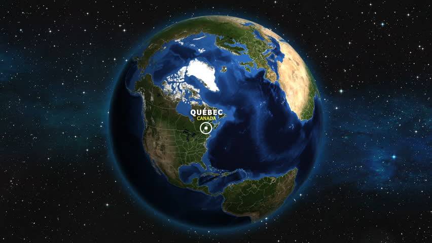 Satellite Image of Quebec City, Canada image - Free stock photo ...