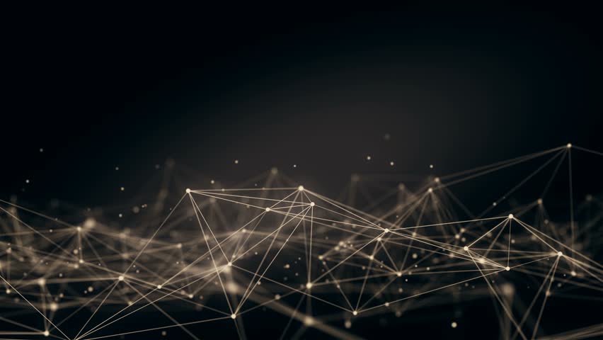 abstract technology plexus stylish dynamic digital Stock Footage Video ...