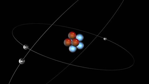 Lithium Zoom Out Atoms 3d Animation Stock Footage Video (100% Royalty ...