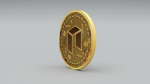3d Render Rotating Nft Coin On Stock Footage Video (100% Royalty-free ...