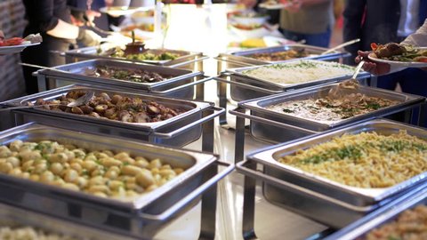 Cuisine Culinary Buffet Dinner Catering Dining Stock Photo 1577107021 ...