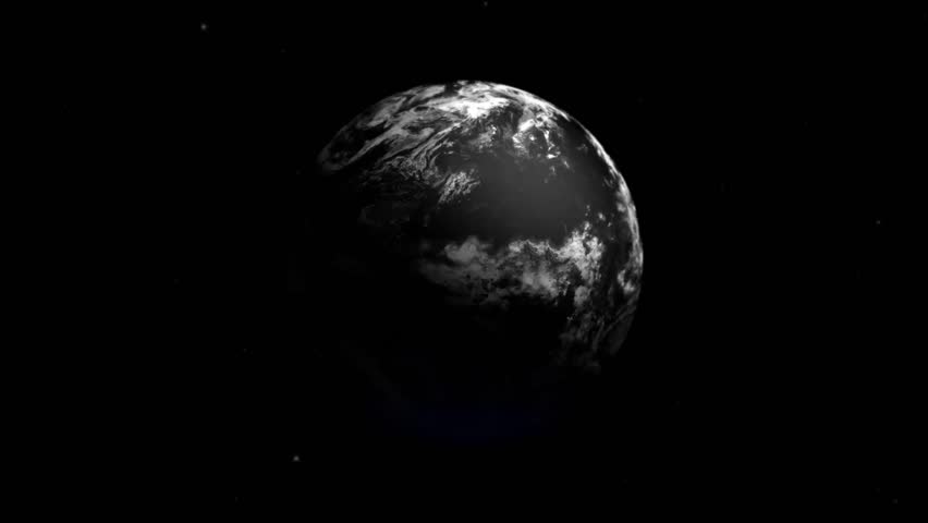Black Planet Background Stock Footage Video (100% Royalty-free ...