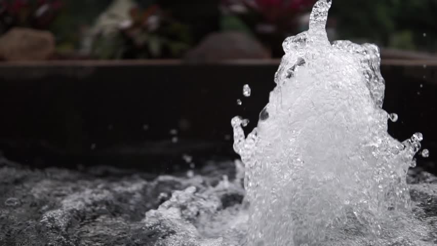 fountain flow slow motion Stock Footage Video (100% Royalty-free ...