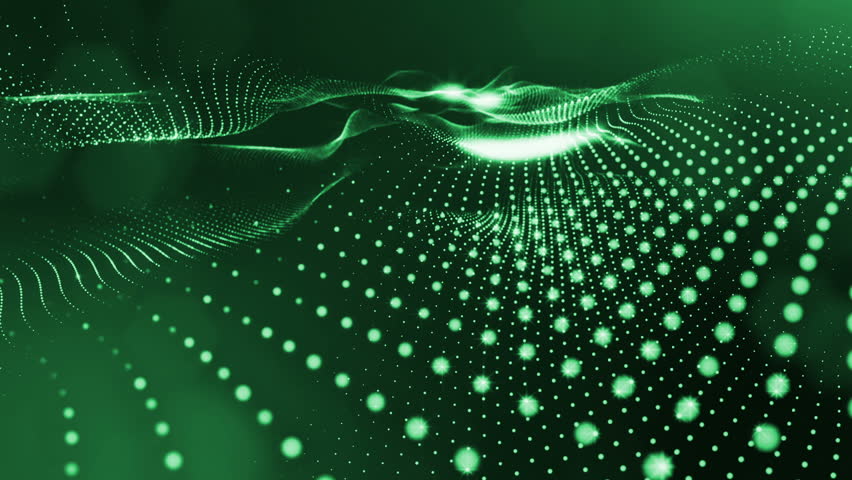 abstract green background loopable sequence glow Stock Footage Video (100% Royalty-free ...