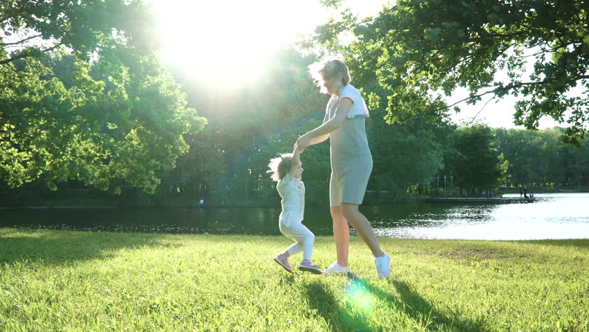 Little Boy Running Outside Ultra Slow Stock Footage Video (100% Royalty ...
