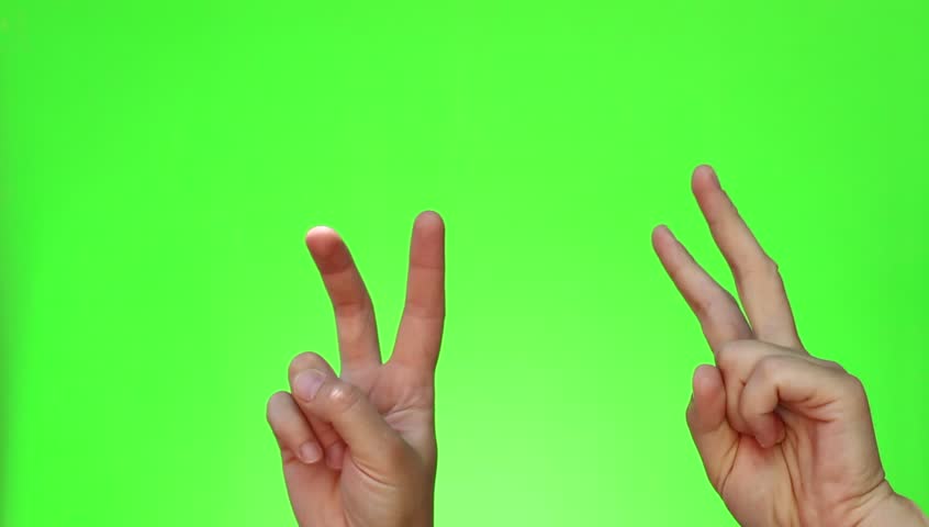 air quotes finger virtual quotation Stock Footage Video (100% Royalty ...