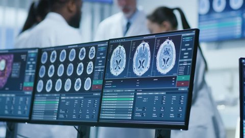 Computer Screen Showing Mri Ct Image Stock Photo (Edit Now) 1197120001