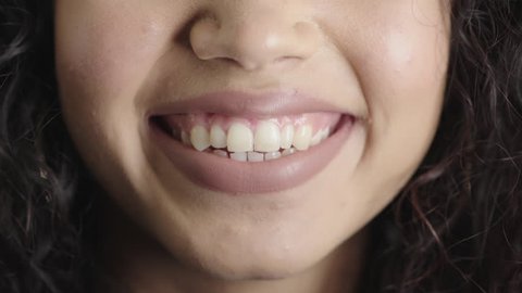 Collage Perfect Female Teeth Closeup Healthy Stock Photo (Edit Now ...