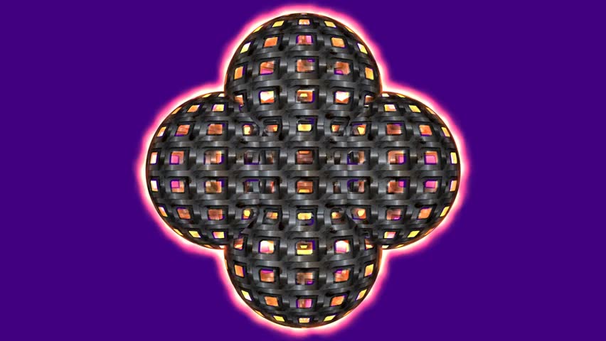 design element spheres shape modern Stock Footage Video (100% Royalty ...