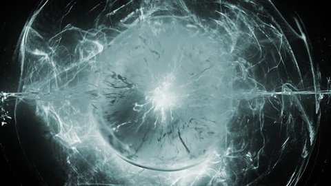 Animated Plasma Effect Powerful Spiritual Element Stock Footage Video ...
