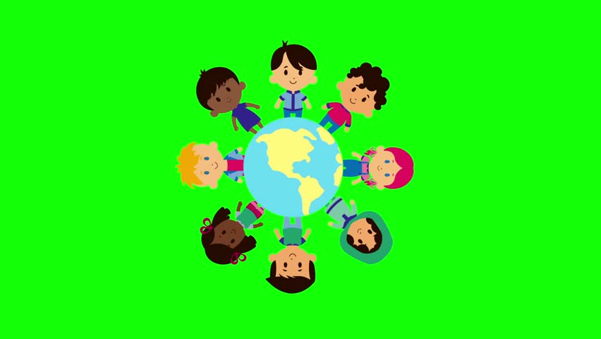 Cartoon children racing clipart Stock Video Footage - 4K and HD Video ...