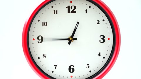Colorful Clock Showing Ten Oclock Isolated Stock Photo 404962030 ...