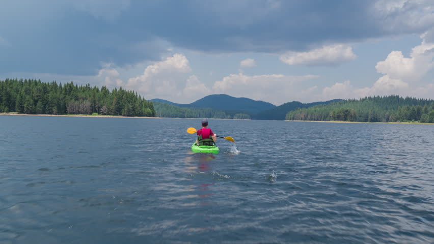 Sunset with red sky on a canoe image - Free stock photo - Public Domain ...