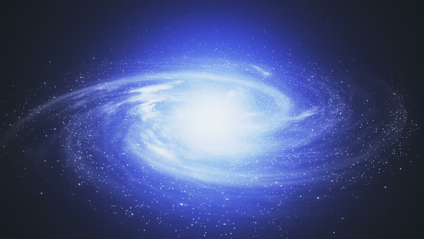 spiral galaxy loop twinkle stars - Stock Footage Video (100% Royalty ...