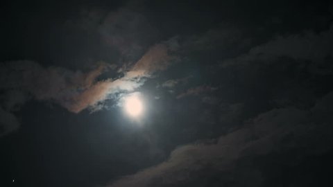 epic thunderstorm moving clouds night lightning Stock Footage Video ...