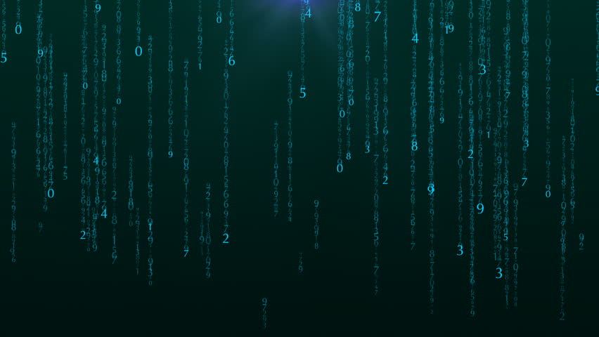 abstract matrix numbers background Stock Footage Video (100% Royalty ...