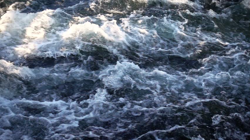 swift water flow river swirls super Stock Footage Video (100% Royalty ...