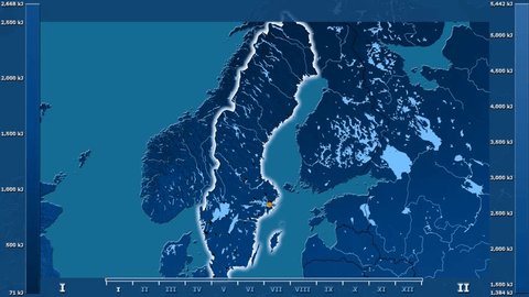 World Map News Studio Set Background Stock Footage Video (100% Royalty ...