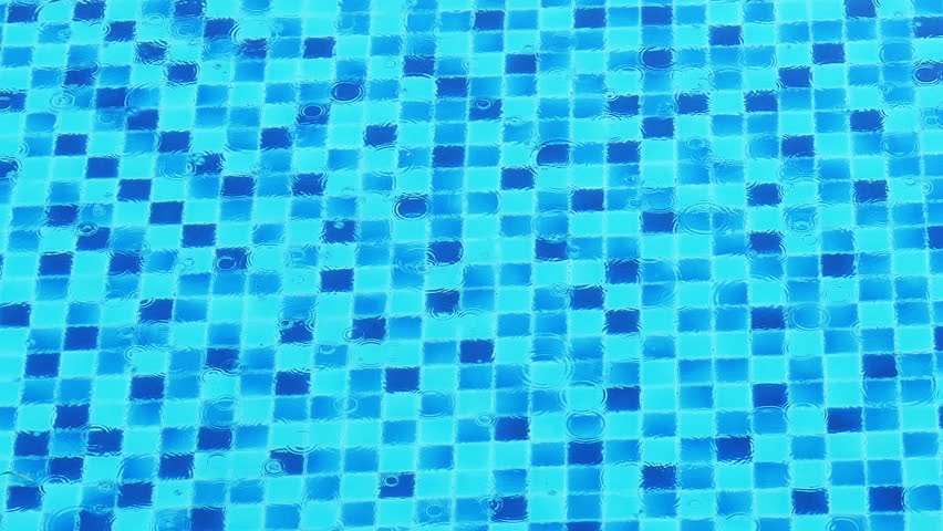 Blue Tiles and Rain Drops Stok Videosu (%100 Telifsiz) 1013666210 ...
