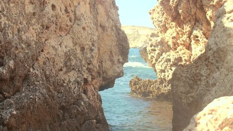 cinemagraph loop - stream leading beach Stock Footage Video (100% ...