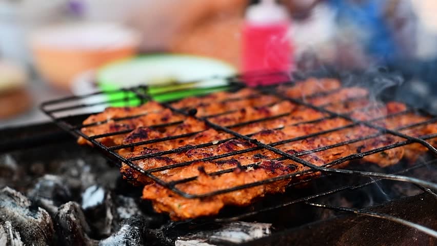 Moroccan lamb kebab Stock Video Footage - 4K and HD Video Clips ...