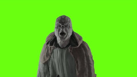 scary monster green screen background Stock Footage Video (100% Royalty ...