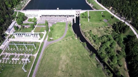 4k Hydroelectric Plant Stock Footage Video (100% Royalty-free ...