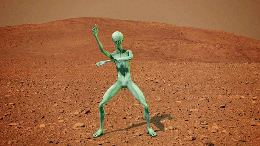 Howard the Alien Dances On Stock Footage Video (100% Royalty-free ...