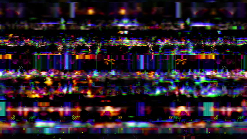 data glitch streaming distortion loop Stock Footage Video (100% Royalty ...