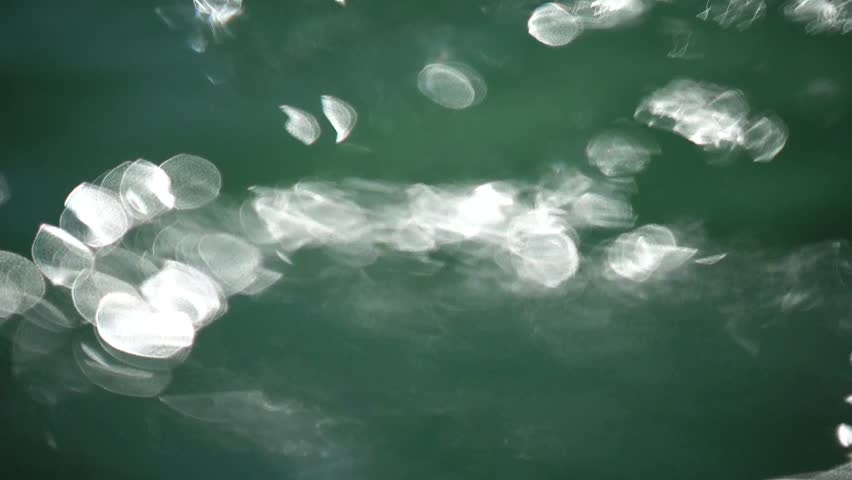 first person perspective drowning alone sea Stock Footage Video (100% ...