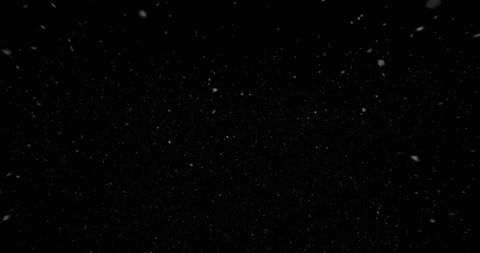 Snowfall On Black Background Stock Footage Video (100% Royalty-free ...