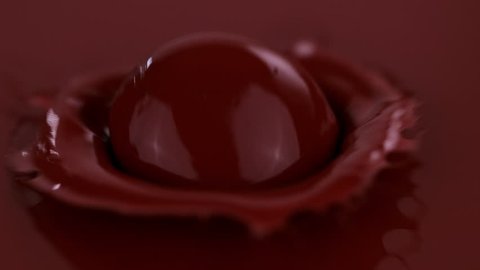 Molten Chocolate Slow Motion 4k Choco Stock Footage Video (100% Royalty ...