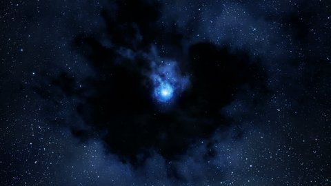 Dark Space Background Loop Animation Stock Footage Video (100% Royalty ...