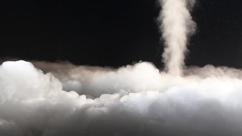 4k rocket launch takeoff smoke fire Stock Footage Video (100% Royalty ...