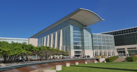 Mccormick Convention Center Chicago Usa July Stock Footage Video (100% ...