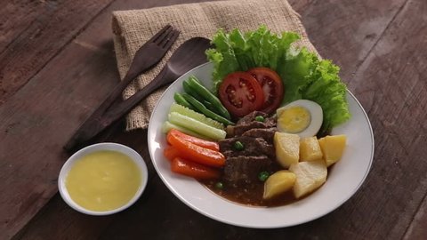 Thai Food Green Curry Chicken Coconut Stock Photo 614654369 | Shutterstock