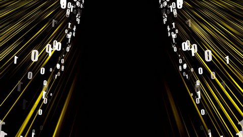 Network Stream Data Fast Motion Space Stock Footage Video (100% Royalty ...