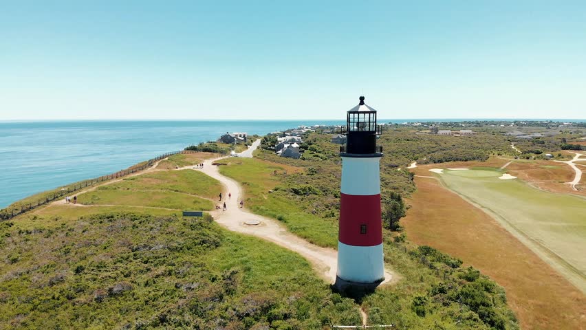 Nantucket Lighthouse Stock Video Footage - 4K and HD Video Clips ...