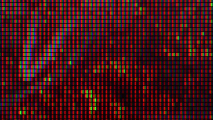 macro glowing multi-colored lattice structure ips-matrix Stock Footage ...