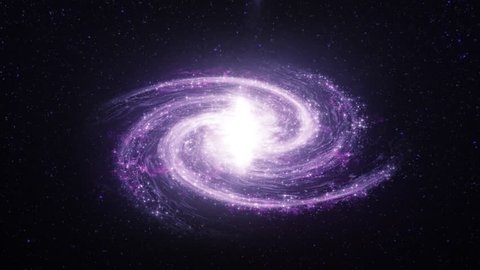 spiral galaxy loop twinkle stars - Stock Footage Video (100% Royalty ...