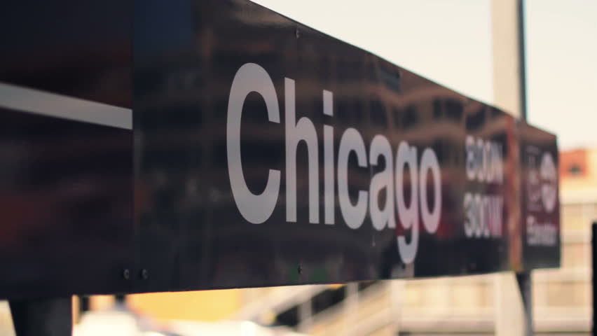 chicago l train sign rack focus Stock Footage Video (100% Royalty-free ...