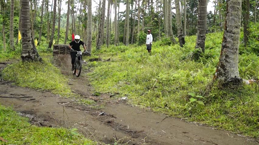 father son hike mountain trail exercise Stock Footage Video (100% ...