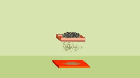 Separation Gravel Sand By Sieving Method Stock Footage Video (100% ...