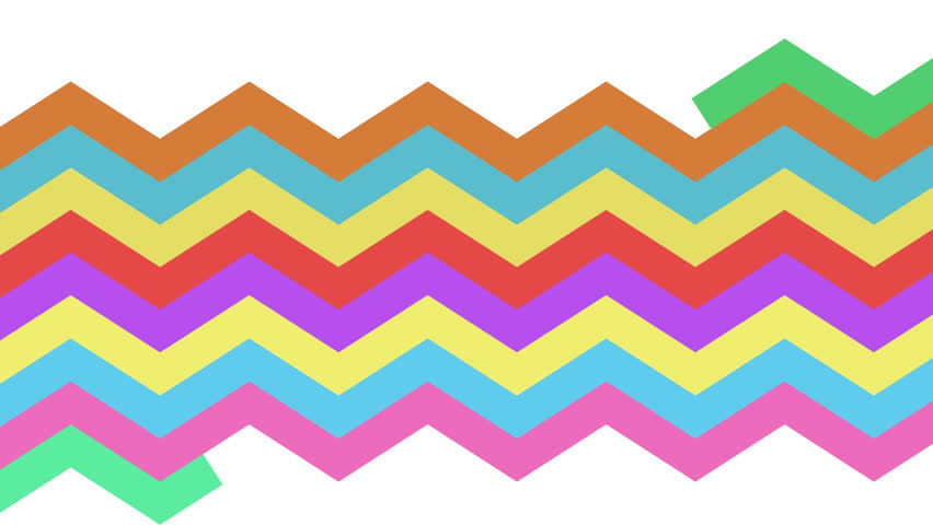Zig Zag Background Animation with Stock Footage Video (100% Royalty ...