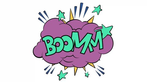 Boom emoji Stock Video Footage - 4K and HD Video Clips | Shutterstock