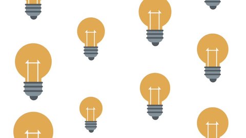 Light Bulb Shining Animation Sprite Sheet Stock Vector (Royalty Free ...