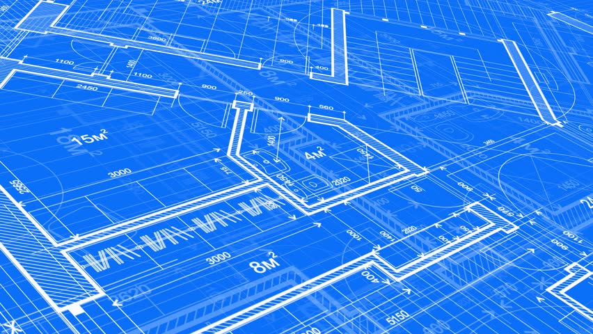 Animated Blueprint Virtual Growing City 4k: วิดีโอสต็อก (ปลอดค่า ...