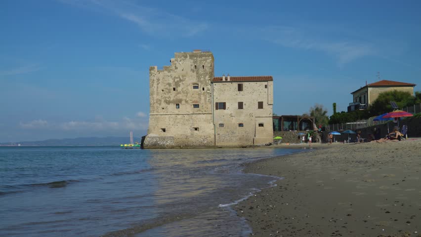 torre mozza piombino tuscany italy - Stock Footage Video (100% Royalty ...