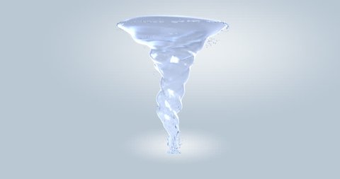 Water Tornado Transparency Hyperrealism Vector Style Stock Vector ...