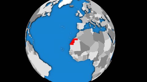 high definition loopable spinning globe countries Stock Footage Video ...